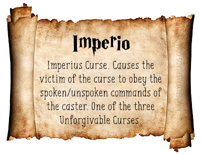 Harry Potter Spells Book Tag - Alexa Loves Books