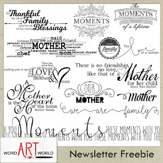 Word Art World: FREE Word Art Pack + $1 and $2 Deals!