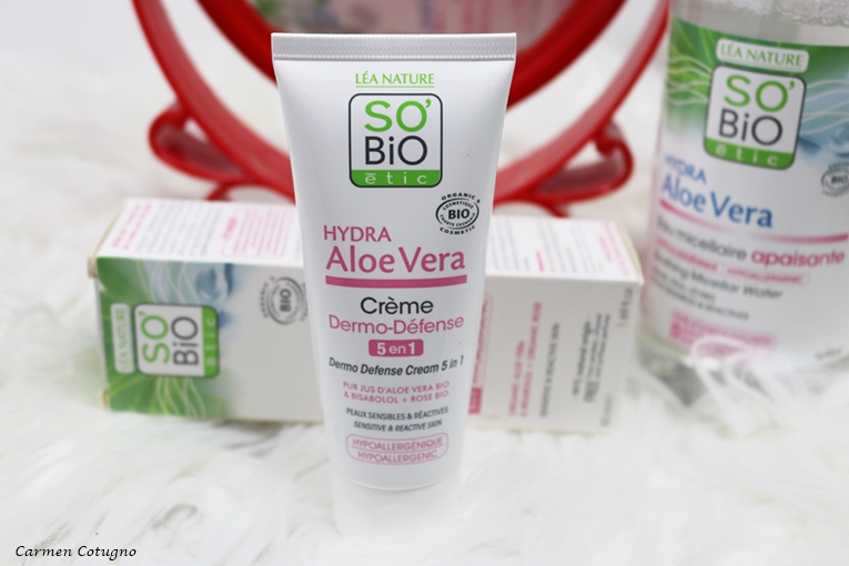 So' Bio Etic, recensione crema viso Dermo Defence all'Aloe Vera | Carmy ...