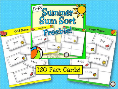 Teaching Blog Round Up: Summer Math Fun and Freebies!