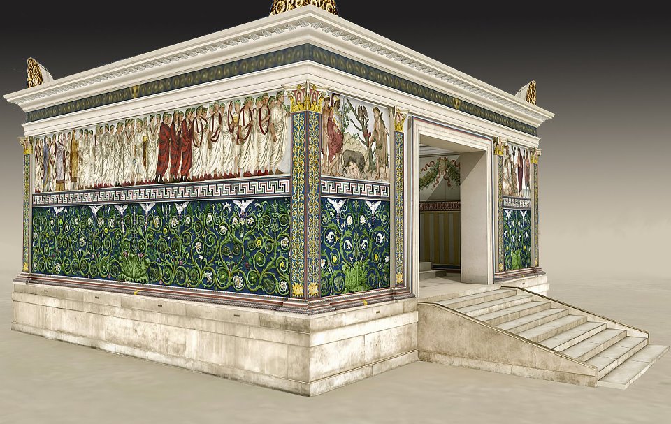 ROMA, CAPUT MUNDI: ARA PACIS AUGUSTAE