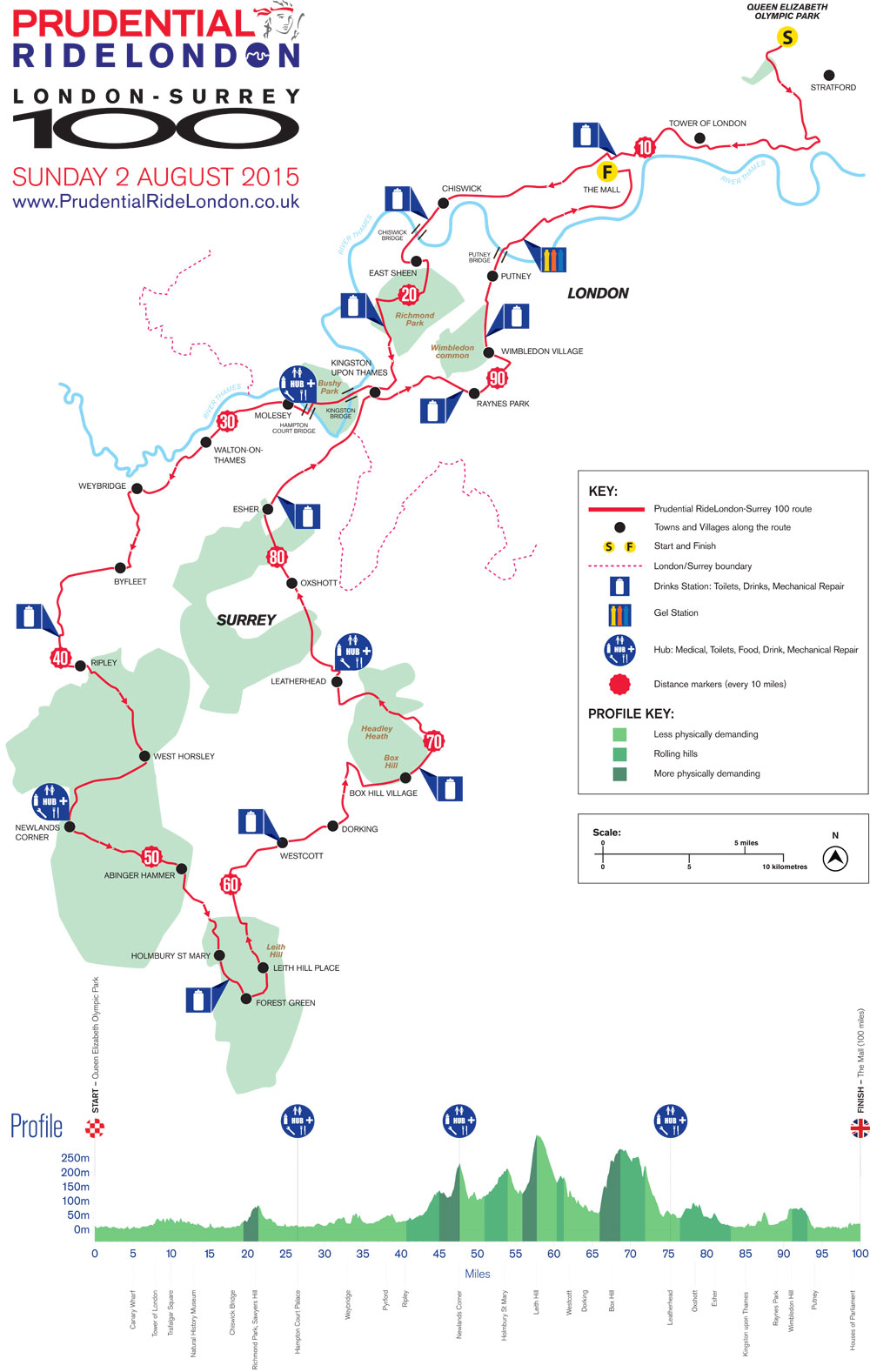 Head4thetrail: run, walk & cycle it!: Prudential Ride London-Surrey 100