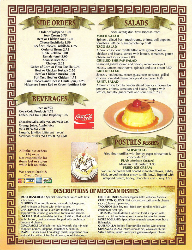 Eating In The Southern Alleghenies: Ray Azteca Restaurant