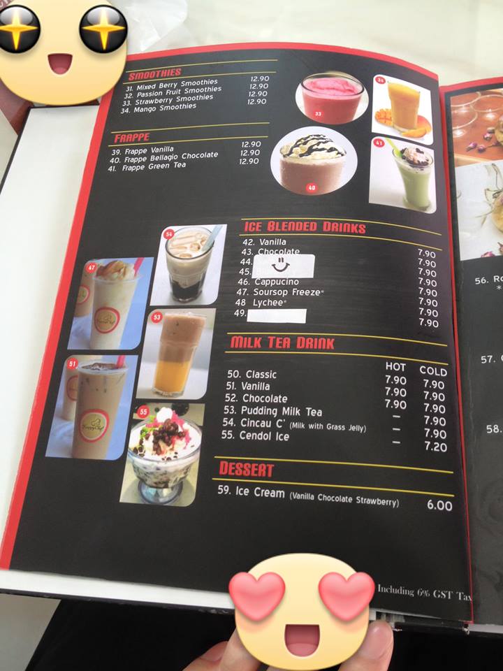 Paris Levain Bakery & Cafe Menu Miri (巴黎贝甜) - Miri Food Sharing