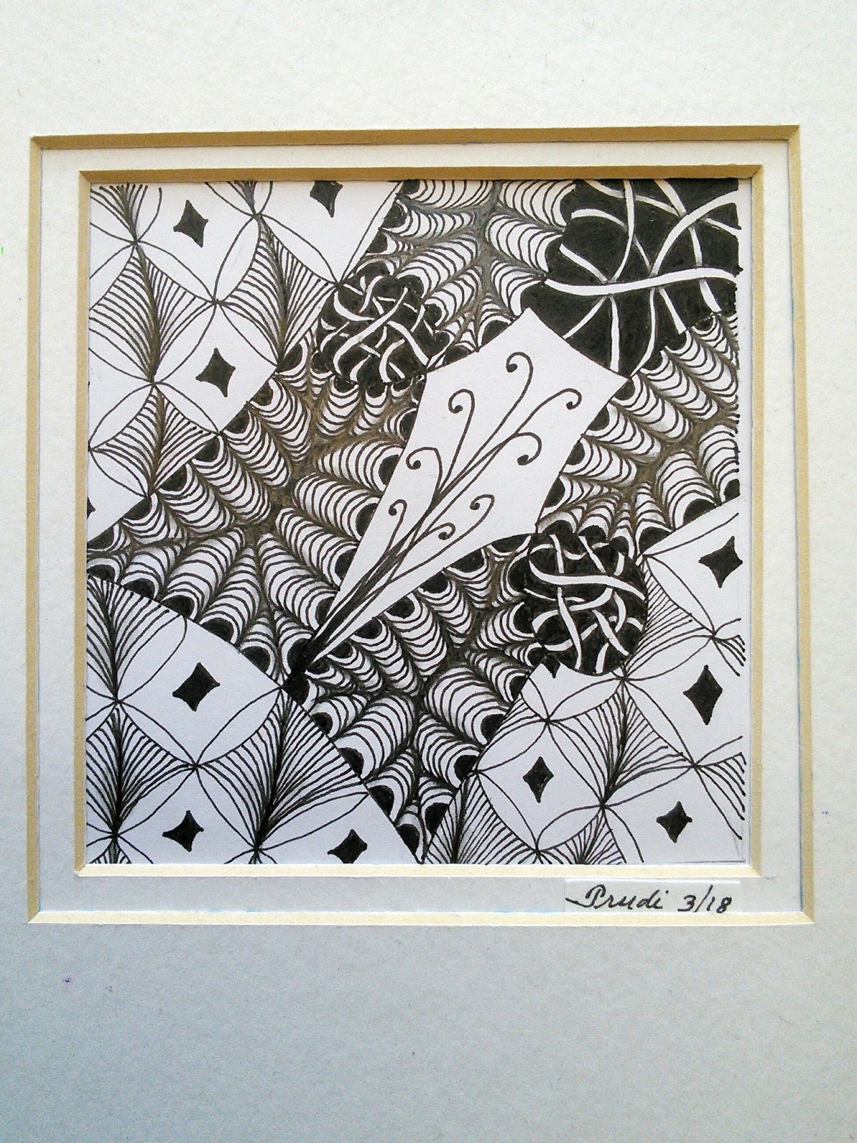 Tickled To Tangle: March 2018