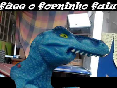CLARABOIA: Meme do Dinofauro: dinossauro azul e fanho domina a internet ...
