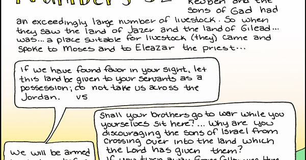 Doodle Through The Bible: Numbers 32