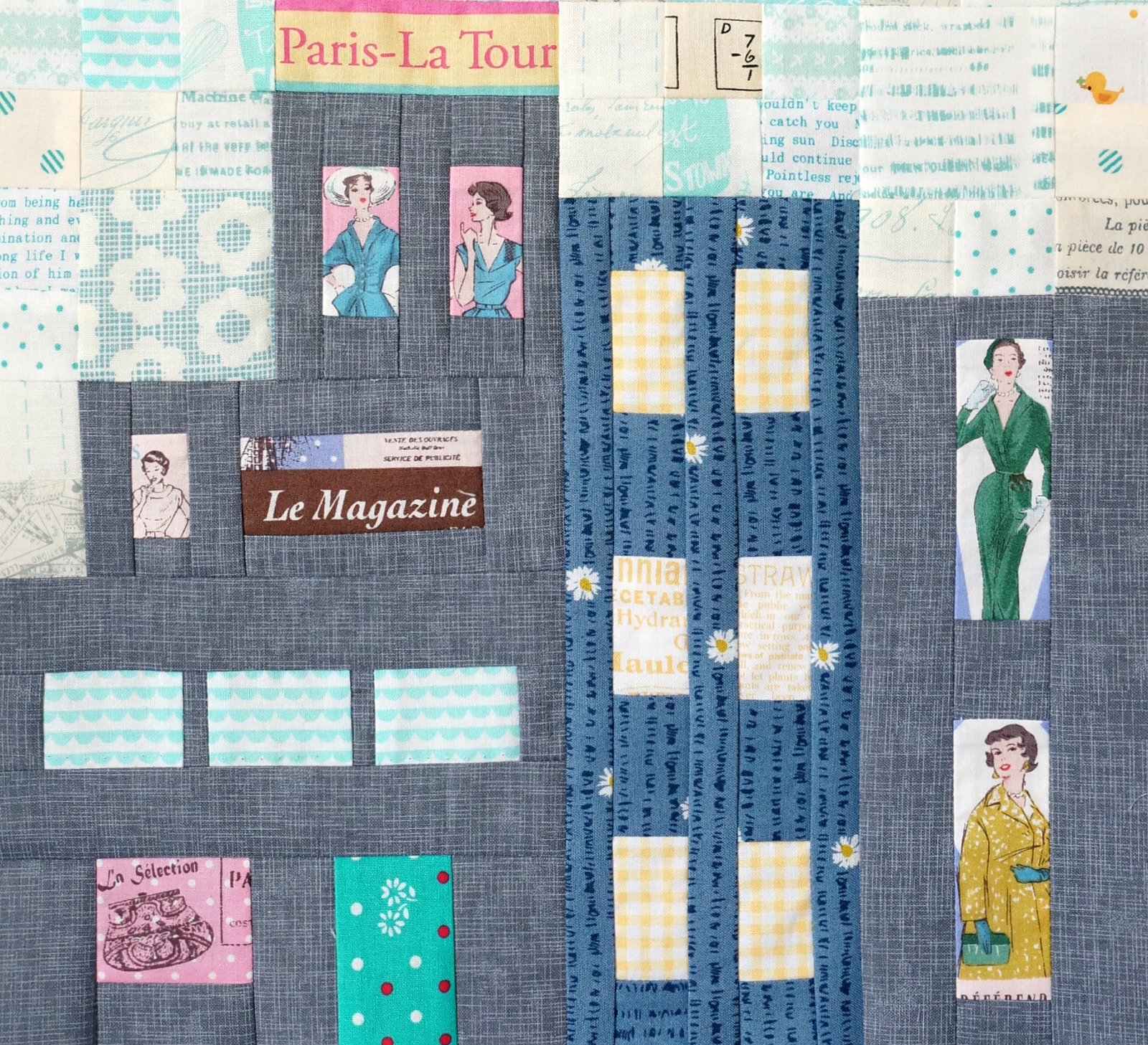 Charise Creates: My Small World Quilt Along