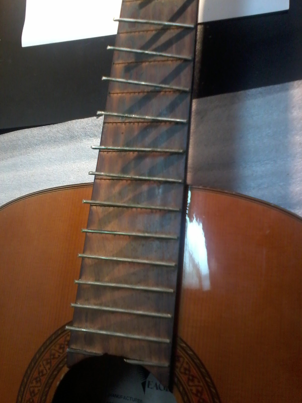 Joelson Luthier: Transformação da escala de um violão 12(TET) em escala ...