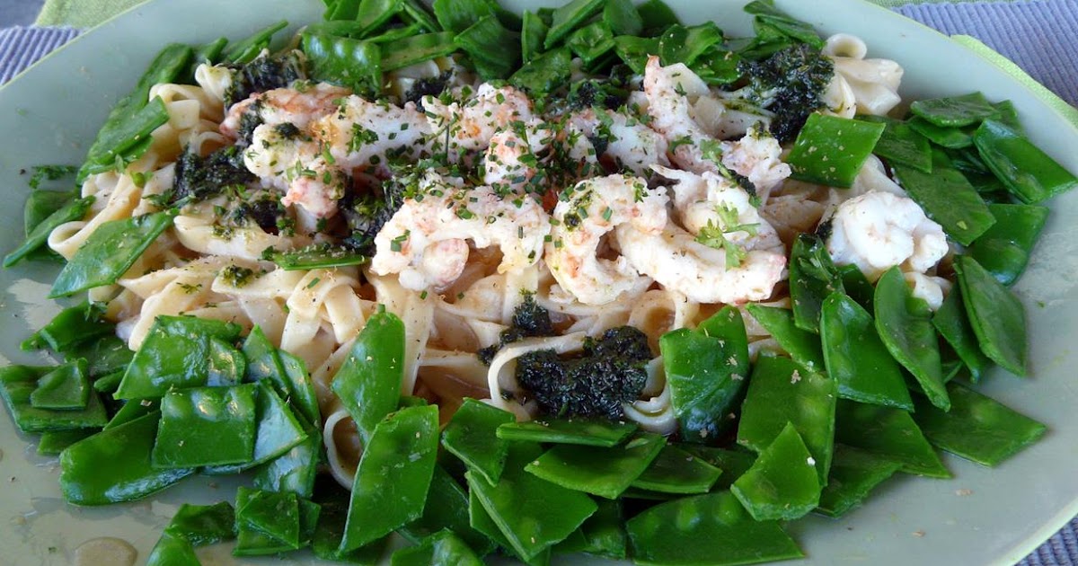 Kulinarische Welten zu Fisch- und Meeresfrucht: Kaisergranat-Pasta mit ...
