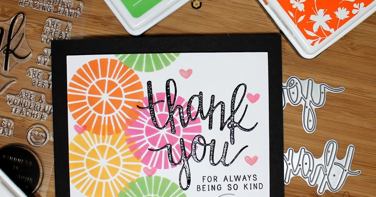 Thank you for always being so kind