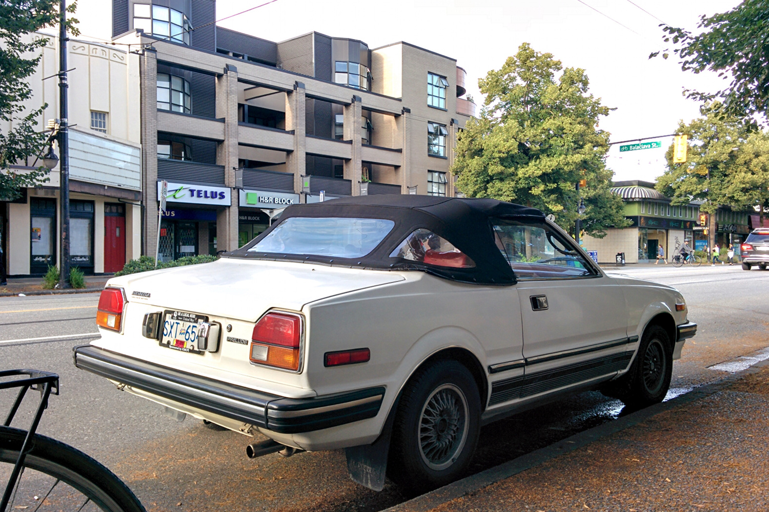 Old Parked Cars Vancouver: 1982 Honda Prelude Convertible
