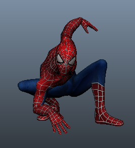 flora xueyuan: Week2 Spider Man Different Poses