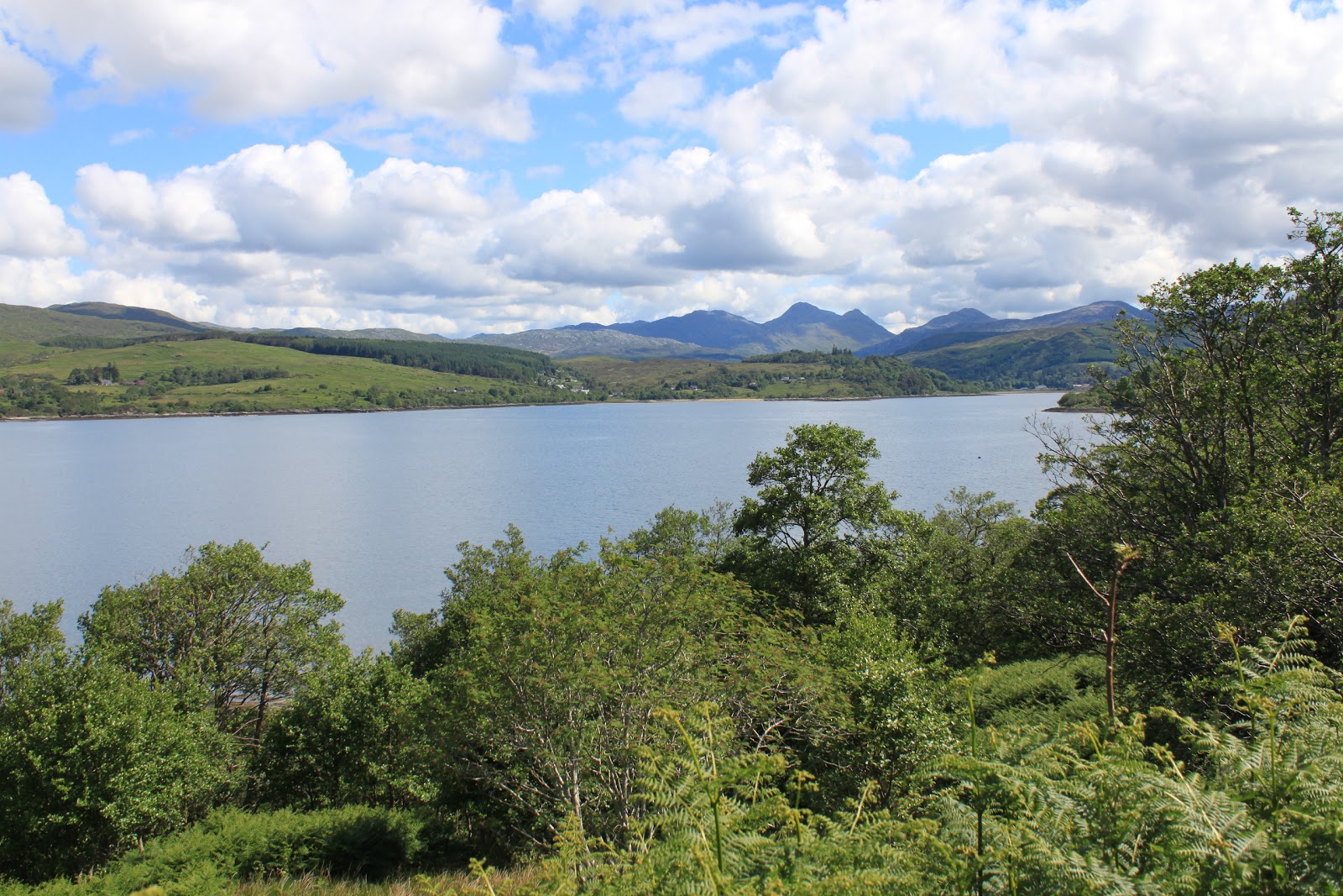 Loch Sunart Holiday Blog: Loch Sunart day 01 - Cottage to Laudale Estate