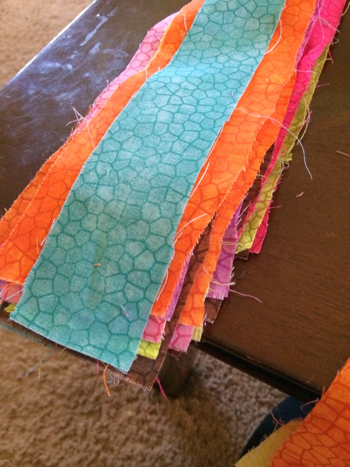 2 Crafting Dixie Queens: Fabric Banner Tutorial