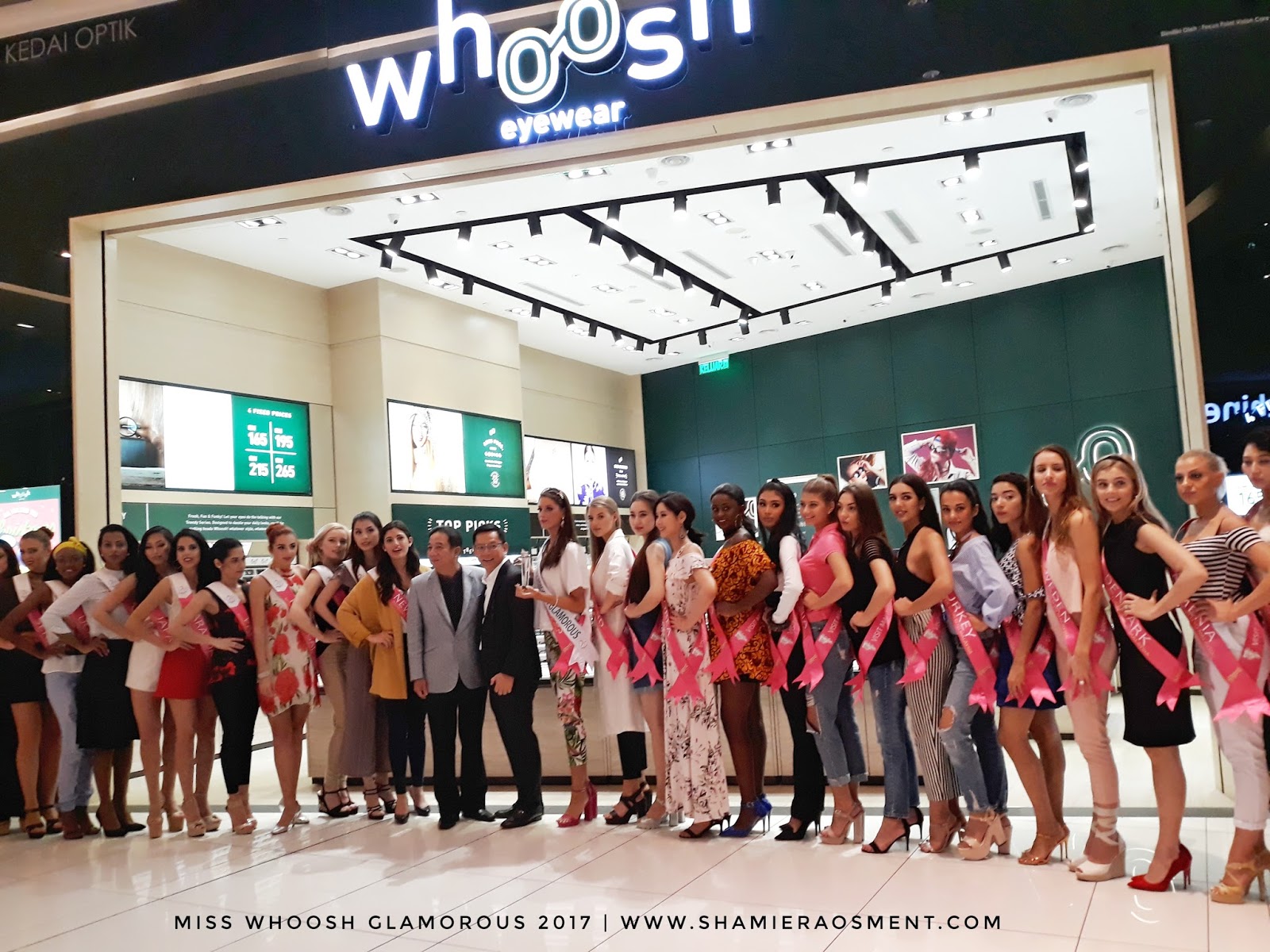 Whoosh Eyewear Unveils Latest Eyewear Collection and Hosted 2nd Miss ...