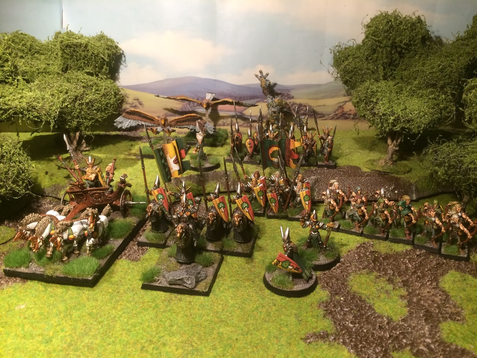 Progress with my Oldhammer Elves