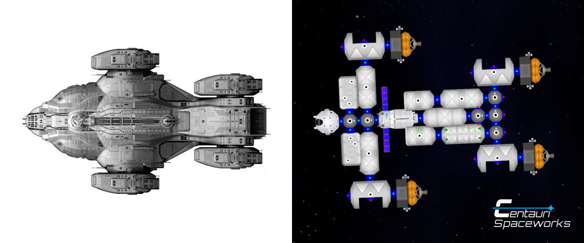 Centauri Spaceworks: The Raza (Dark Matter)