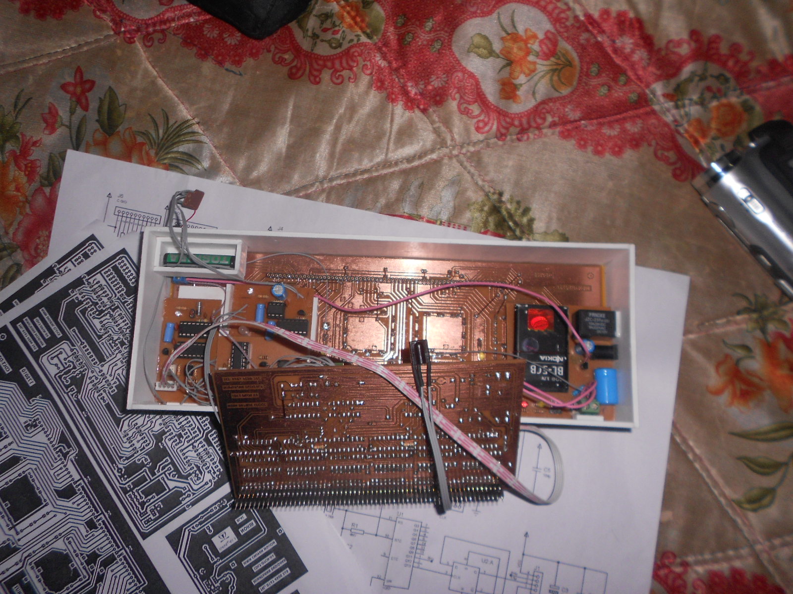 Digital Clock using CD 40110