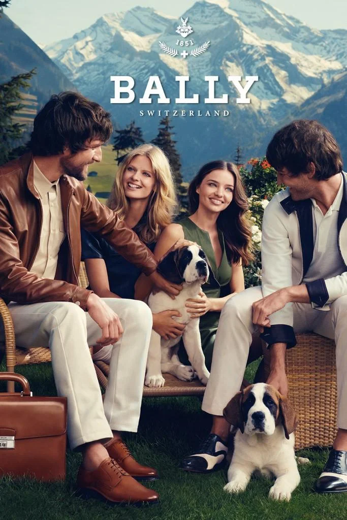 Bally Spring/Summer 2012 Campaign featuring Miranda Kerr & Julia Stegner