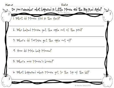 Little Mouse and the Big Red Apple by A.H. Benjamin - Teaching Ideas ...