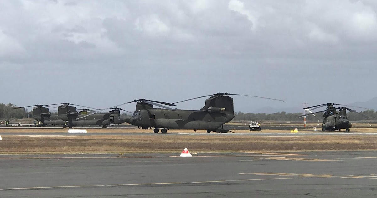 Central Queensland Plane Spotting: Exercise Wallaby 2018 - Four ...