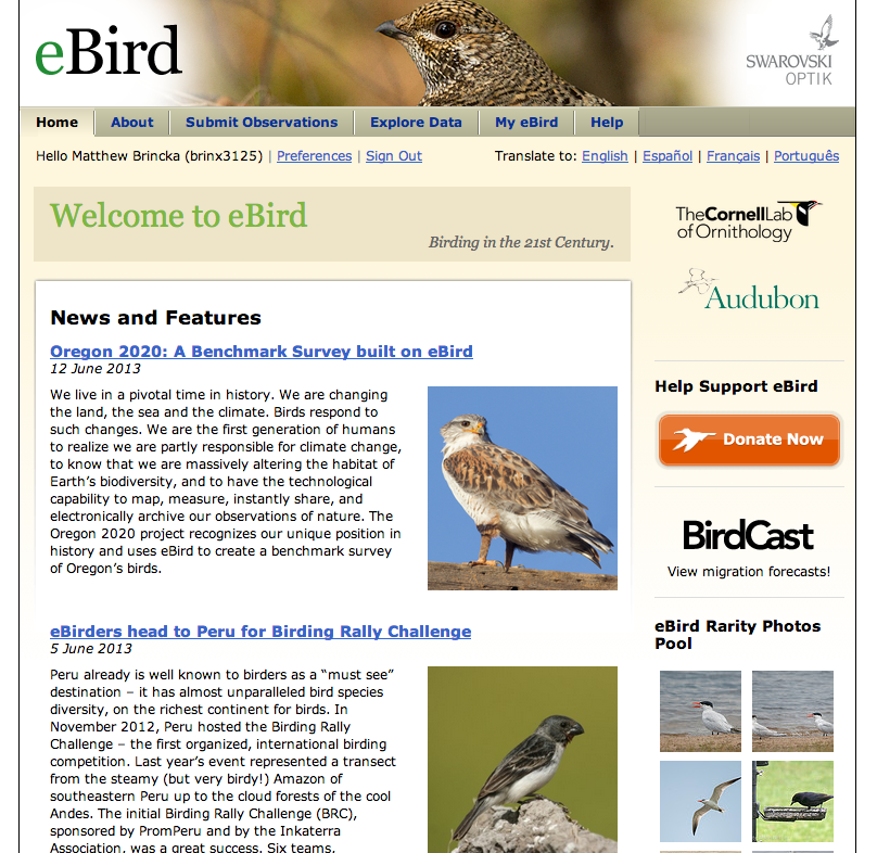 The Nerdy Naturalist: eBird: Citizen Science at its Best