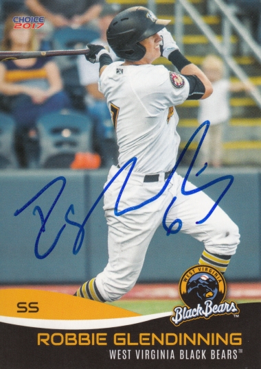 Daily Autograph: Robbie Glendinning