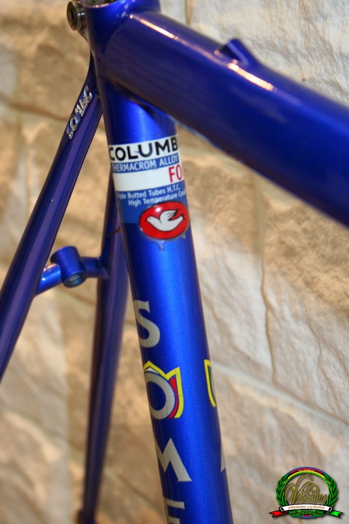 Velossimo: Somec Fuego Columbus Foco steel tubes frameset