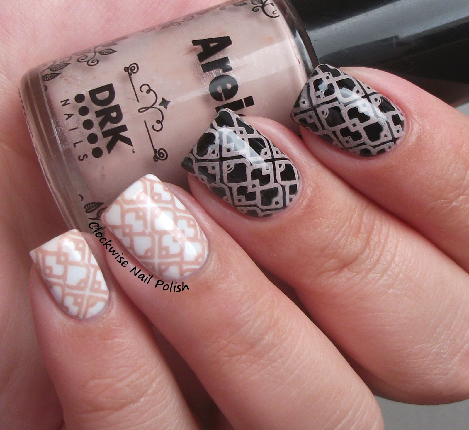 The Clockwise Nail Polish: DRK Nails Stamping Polishes Review