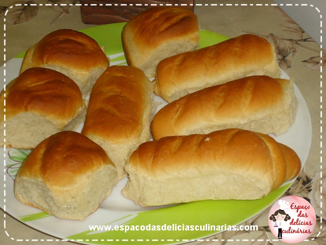 Pão salgado caseiro - Espaço das delícias culinárias