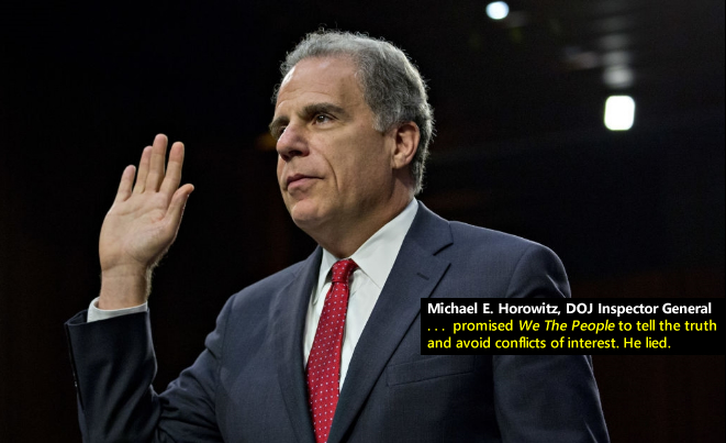 Americans for Innovation: DOJ INSPECTOR GENERAL MICHAEL HOROWITZ WAS ...
