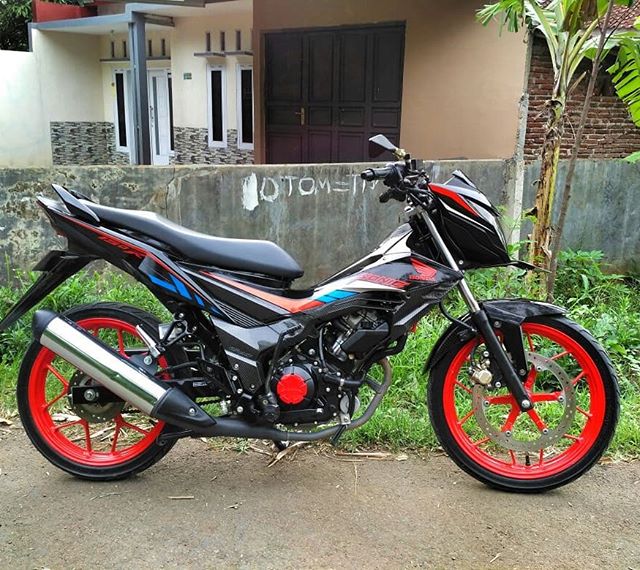 54 Foto Modifikasi Honda Sonic 150R Simple Elegan Terbaru