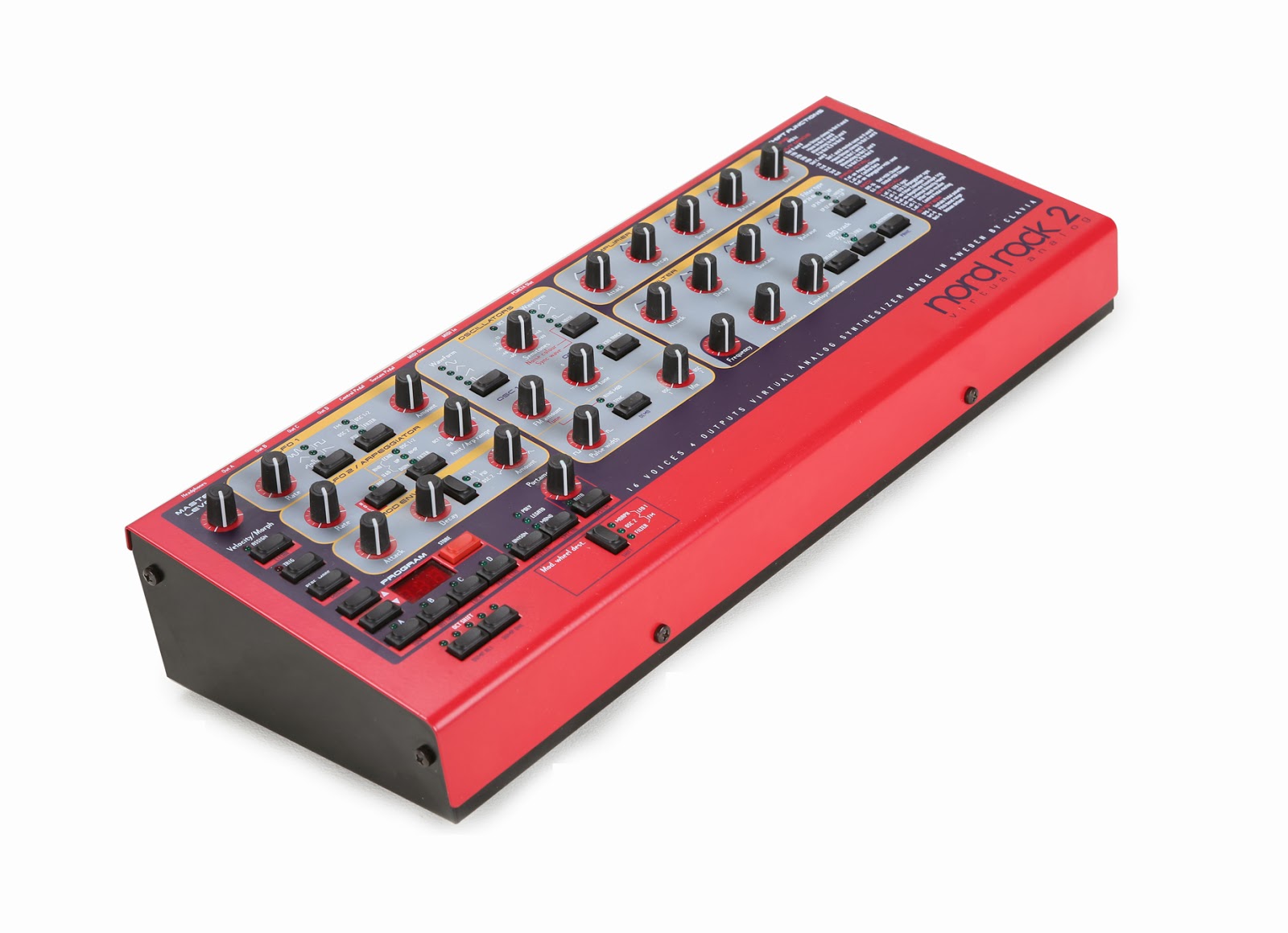 MATRIXSYNTH: Clavia Nord Rack 2 Virtual Analog Synth