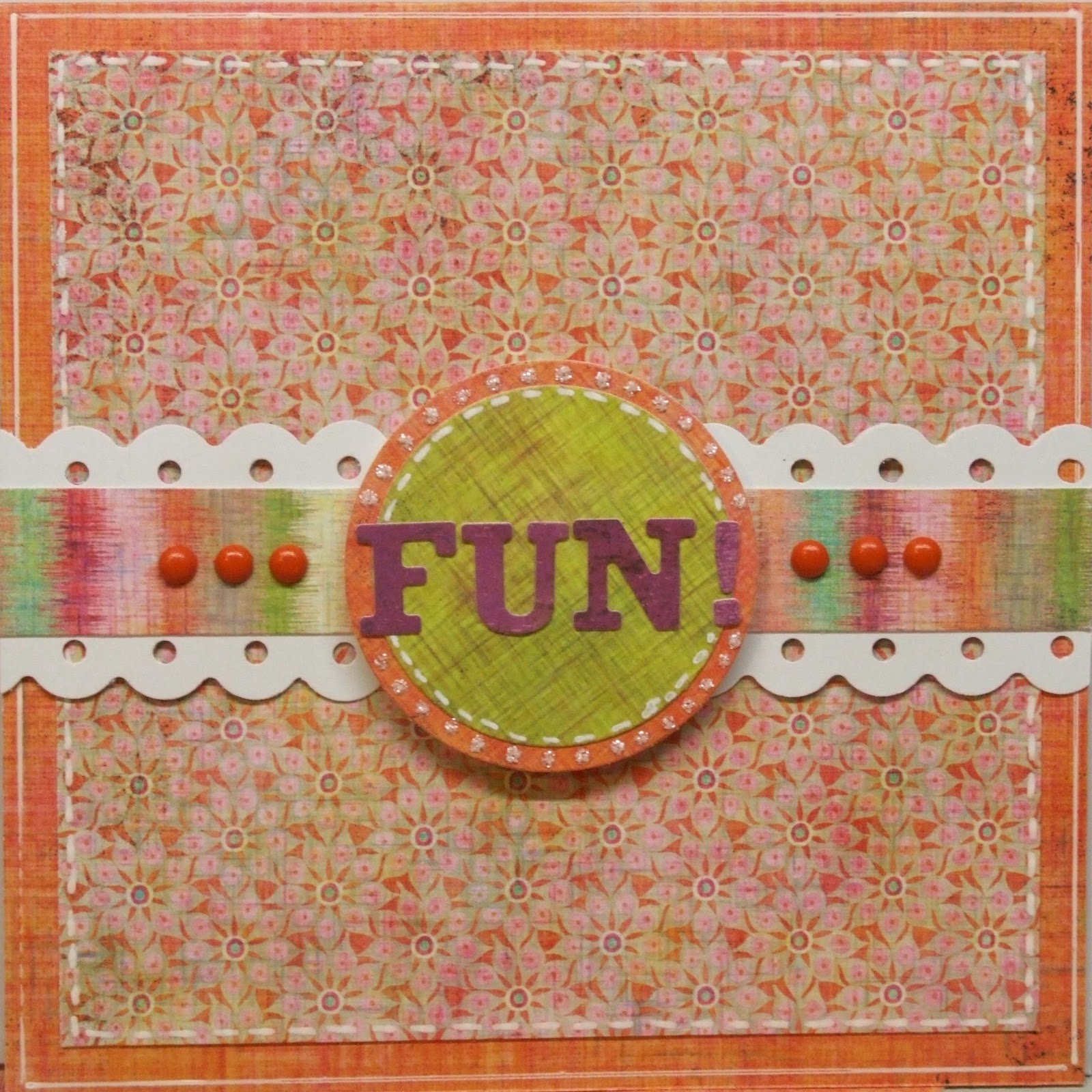 Amy's Kreations: Basic Grey Sweet Threads Cards