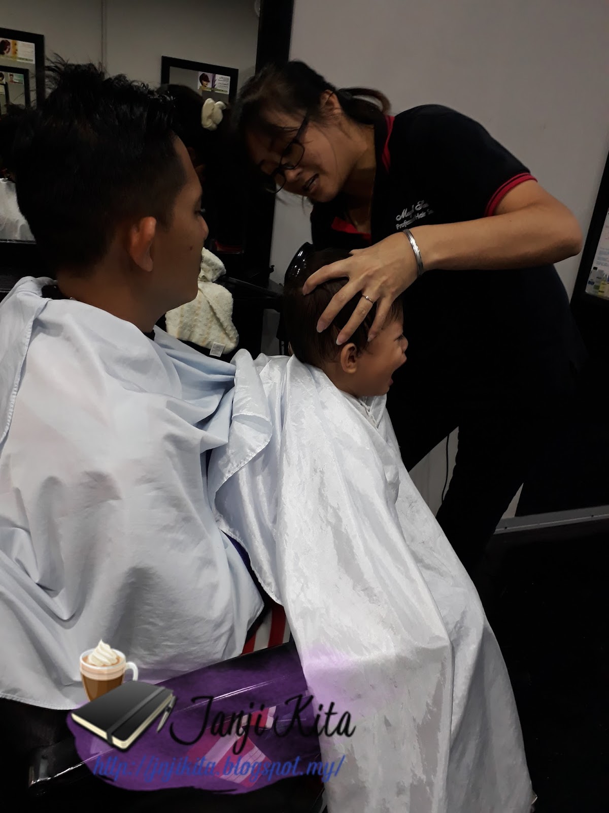 Gunting Rambut Sebelum Raya