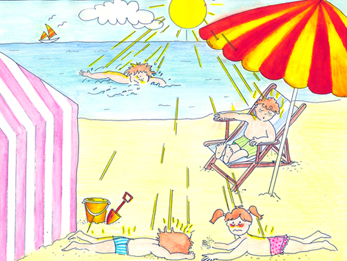 Formiguinhas do campo: Cuidados a ter com o Sol....