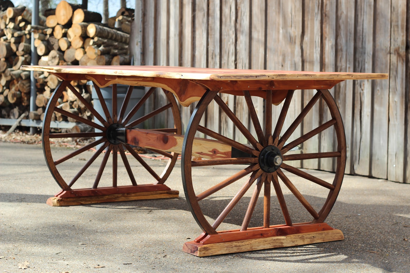 Mafayr Rose Creations: Old West Wagon Table