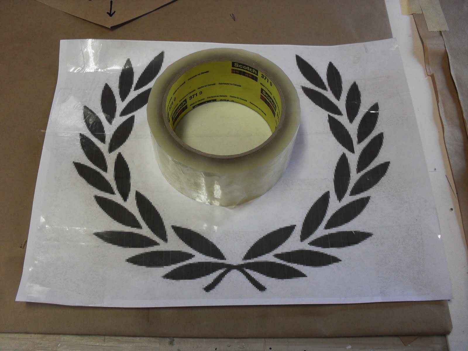 Home Frosting: Burlap & Canvas Monogrammed Banner