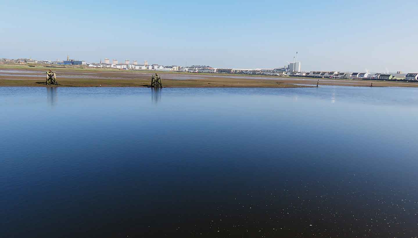 Alex and Bob`s Blue Sky Scotland: Ardeer Beach. Stevenston. River ...