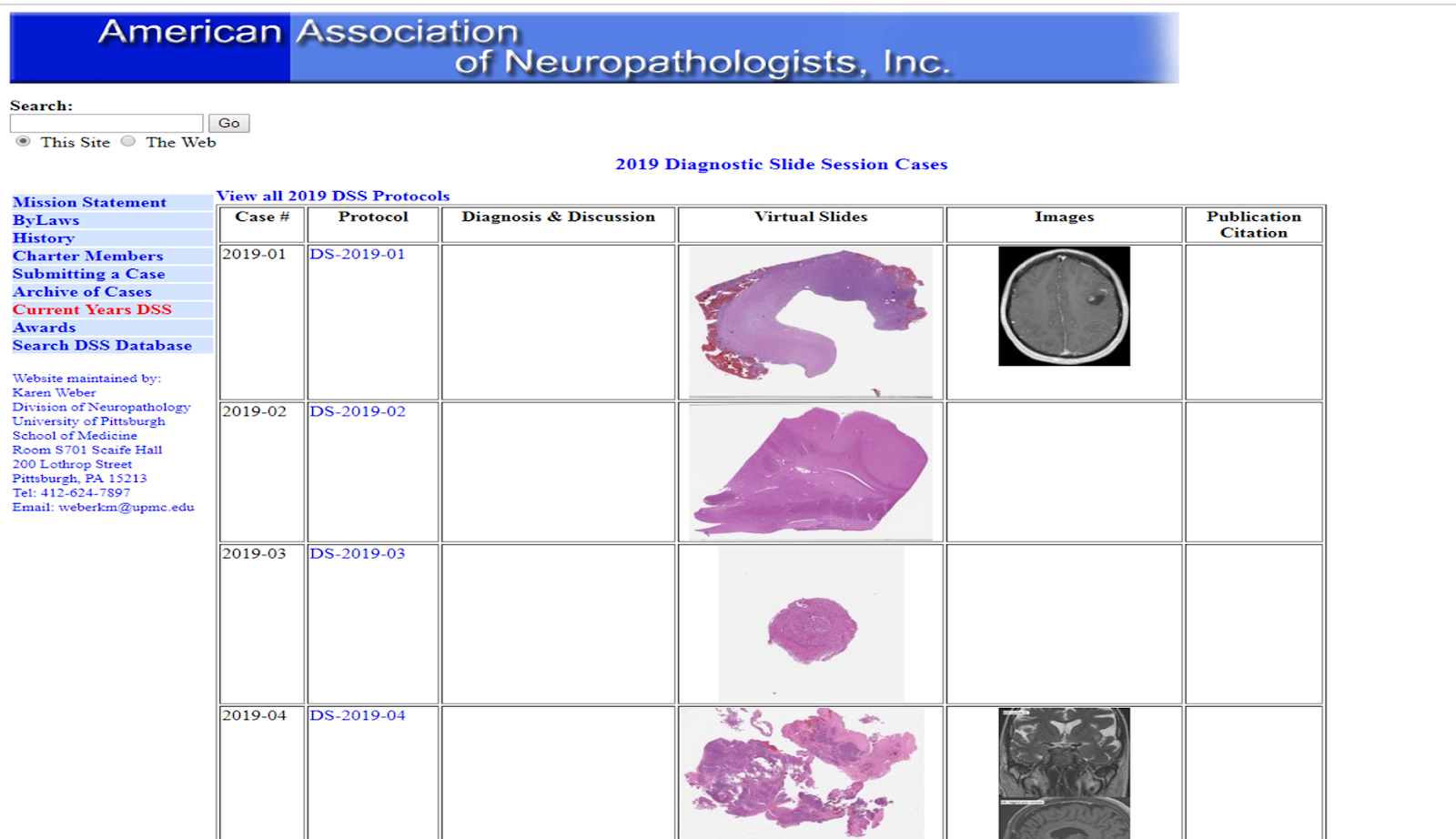 neuropathology blog: Diagnostic Slide Session cases have been released