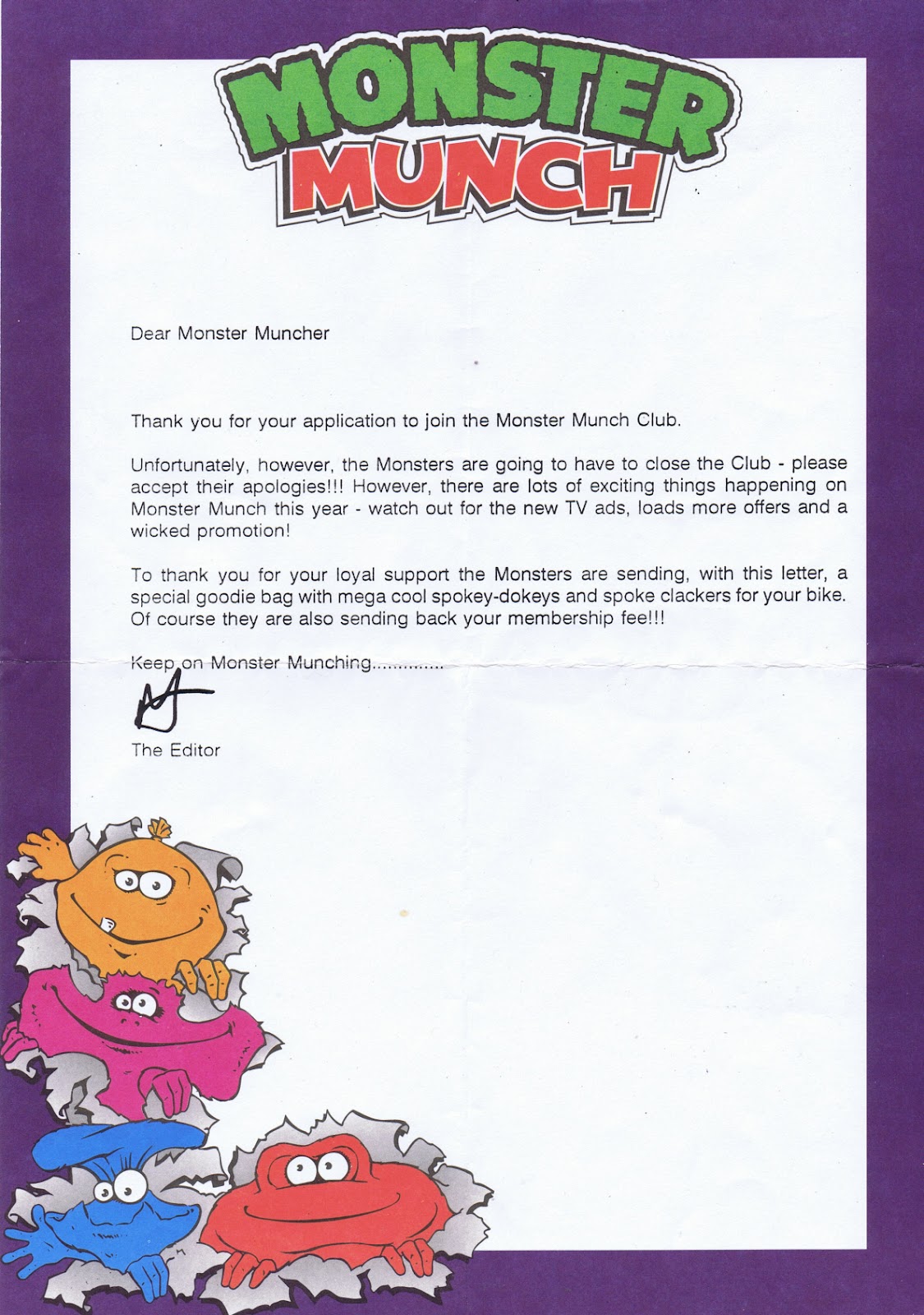 The Monster Munch Collection: The ‘new’ Monster Munch Monsters (1995- 2008)