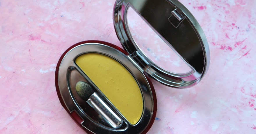 Clarins | Single Eye Shadow in Sunny Yellow Review [ Michelle Cheung ...
