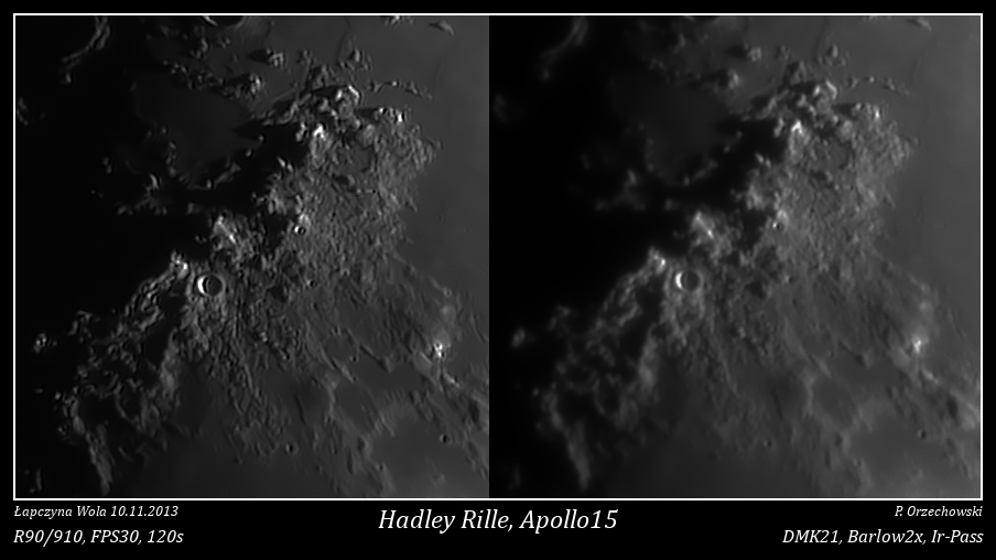 Astronomia Amatorska - AA: Księżycowy Krajobraz - Hadley Rille