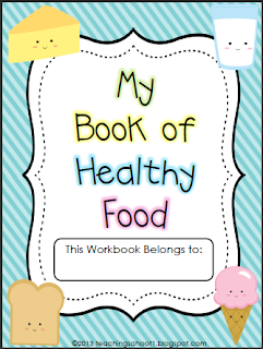 Teaching's a Hoot!: My Book of Healthy Food + freebie