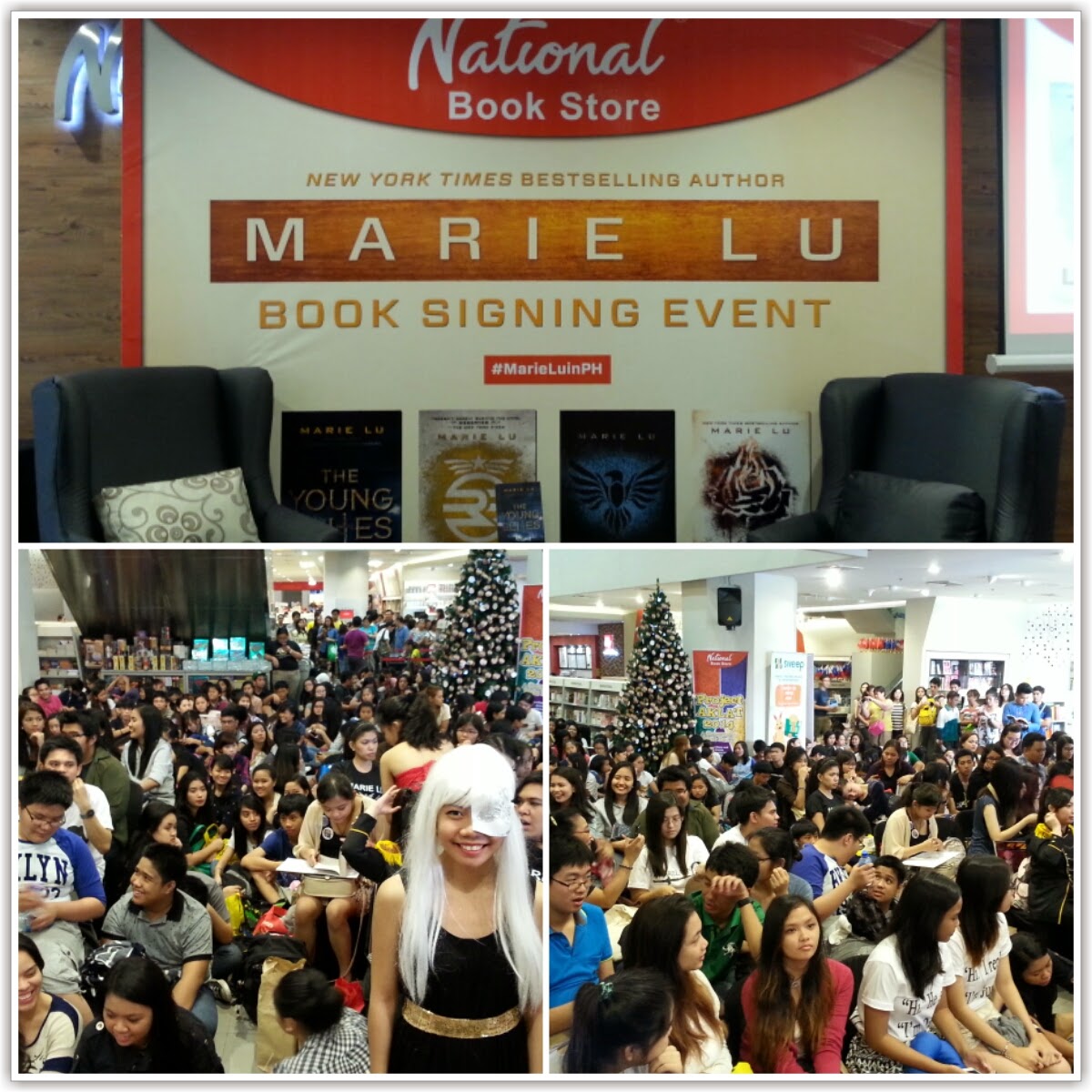 TBB : BOOK SIGNING: MARIE LU IN MANILA 2014.