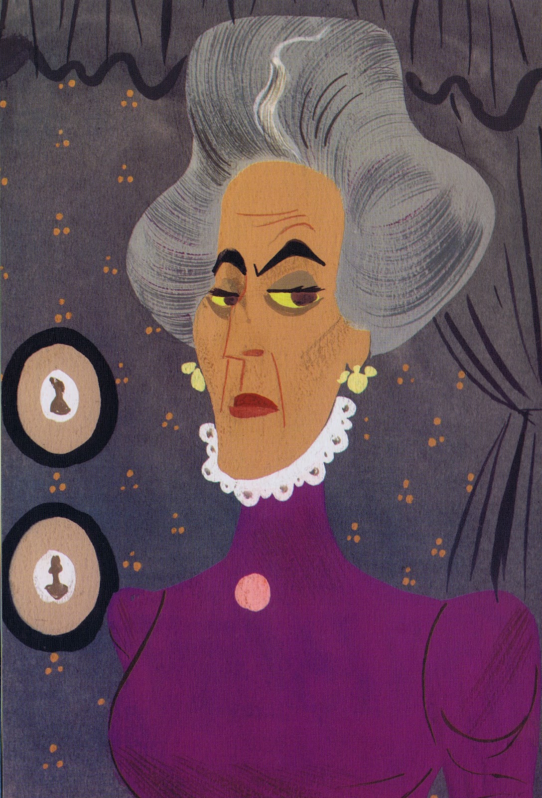 Cinderella Stepmother Drawing