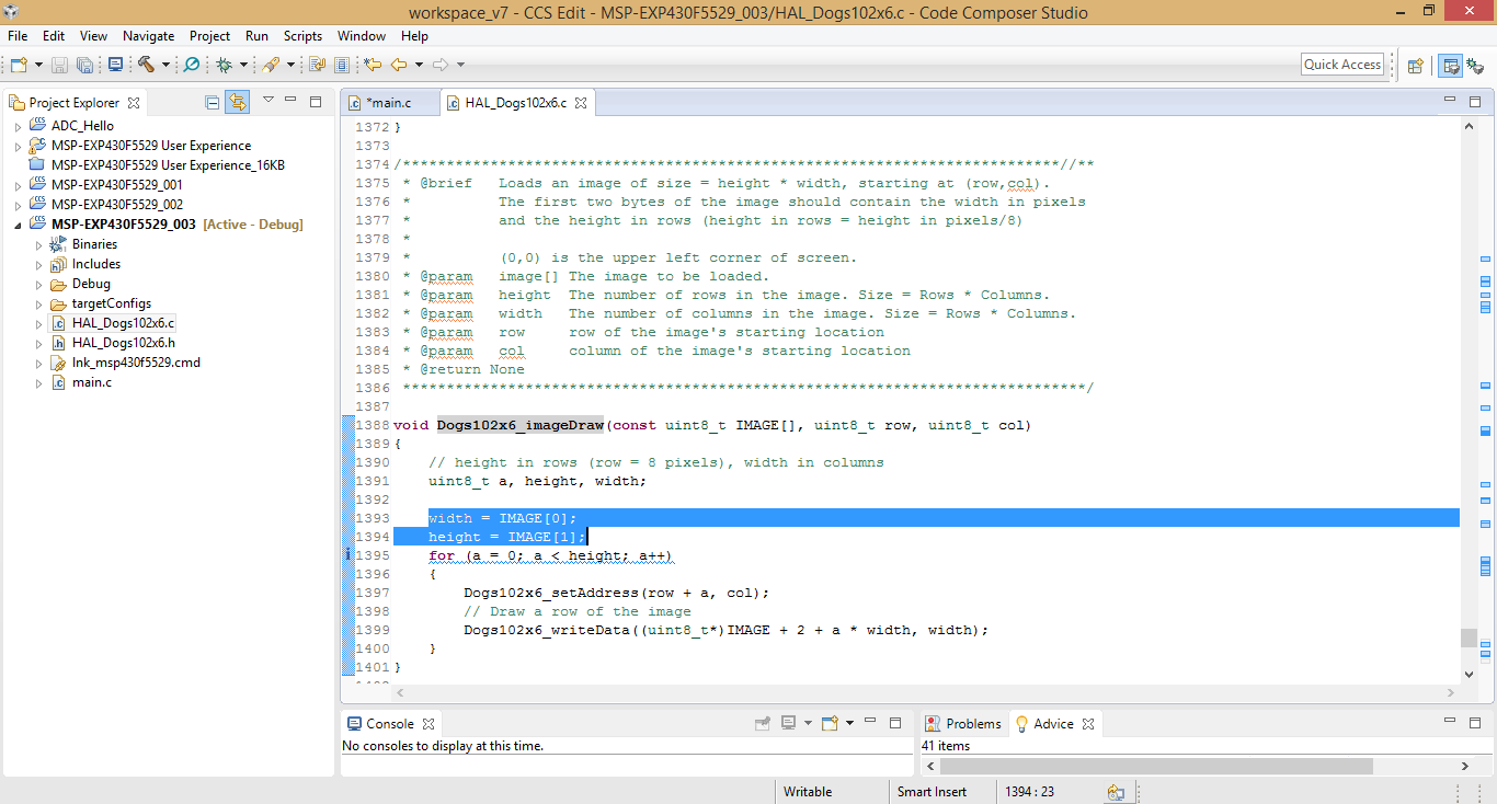 MSP-EXP430F5529 & CCS: Generar array de una imagen con Bitmap2LCDv1.9