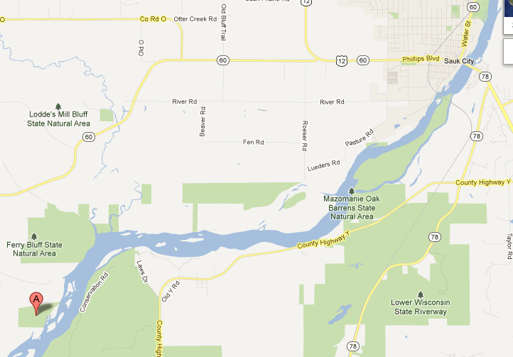 Urth Picture Post: Ferry Bluff on the Wisconsin River