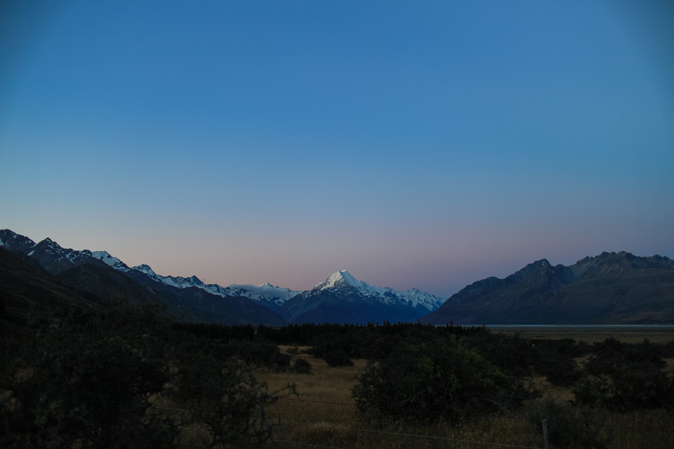 ink + adventure: Mount Cook and the "perfect" campsite